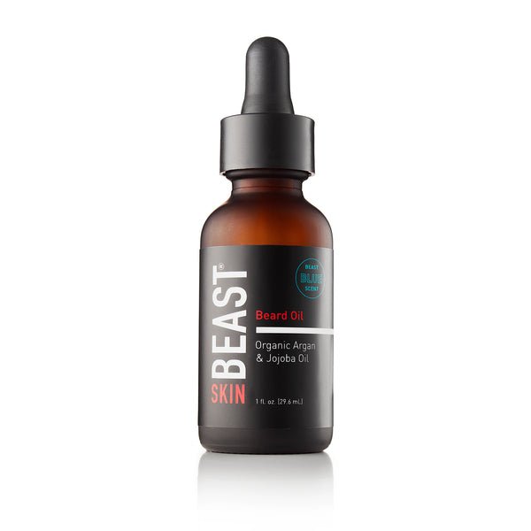 Beast Blue Beard Oil - Organic Argan & Jojoba Oils - Tame the Beast ...