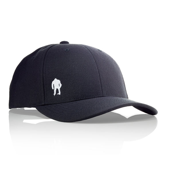 Black Hat with White Beast on Front - Organic Recycled Material ...