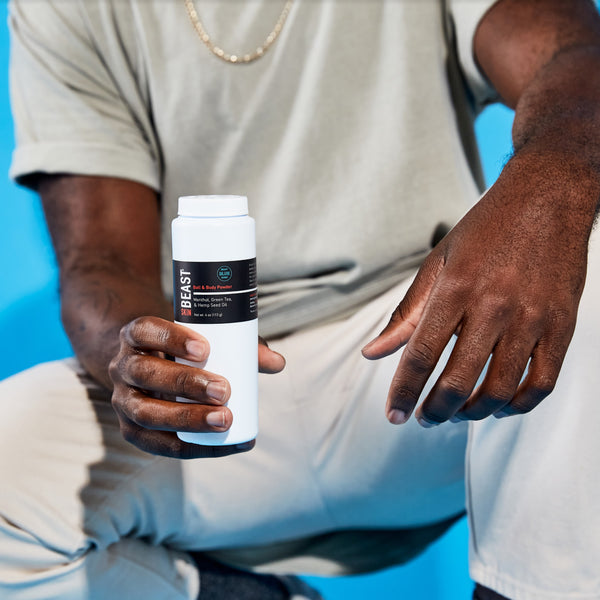 Beast Blue Balls & Body Powder - Tame the Beast Mens Grooming Products ...